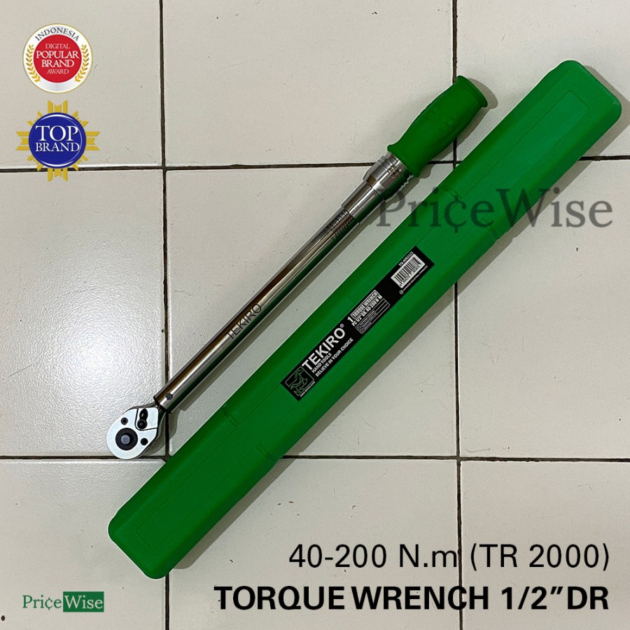 Jual Kunci Momen Torsi 40-200 Nm TR2000 Tekiro / Torque Wrench TR 2000 | Shopee Indonesia