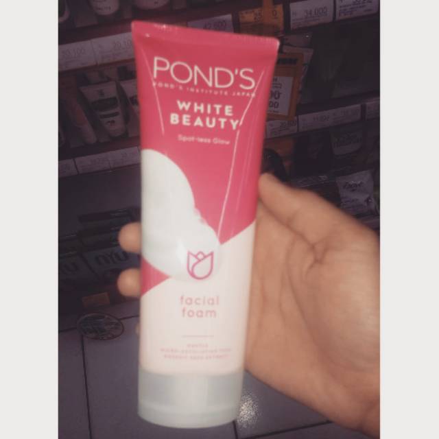 Jual Ponds white beauty facial foam | Shopee Indonesia