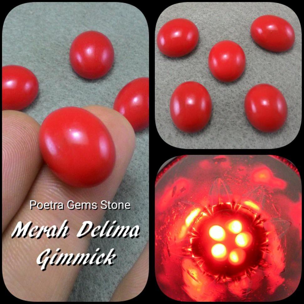 Jual Batu Viral Batu Merah Delima Batu Menyala Dalam Air | Shopee Indonesia