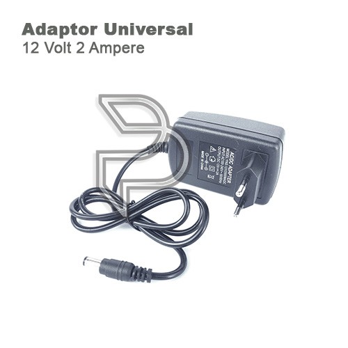 Jual Adaptor Power Supply 2A AC 220V Ke DC 12V 2 Ampere CCTV Modem Wifi ...