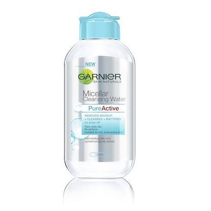 Jual PS Garnier Micellar Cleansing Water Pure Active (Blue) 125ml ...
