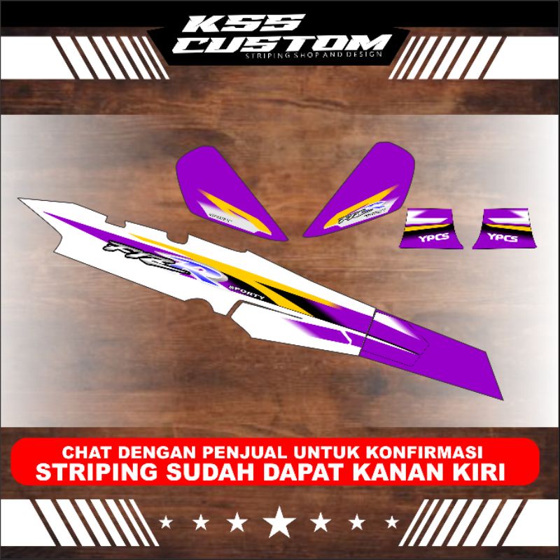 Jual STRIPING F1ZR VARIASI - STIKER fiz r variasi - striping fiz - r ...