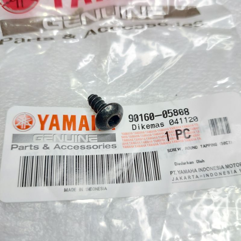 Jual Baut nmax n max cover clowing console original yamaha 90160 05808 ...