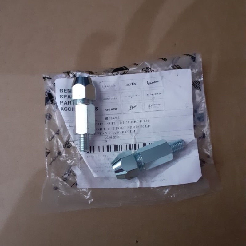 Jual Sparepart Vespa Mur penyangga Spion kiri S Iget original | Shopee ...