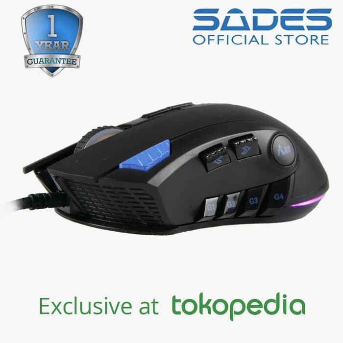 Jual Sades AXE Mouse Gaming RGB | Shopee Indonesia