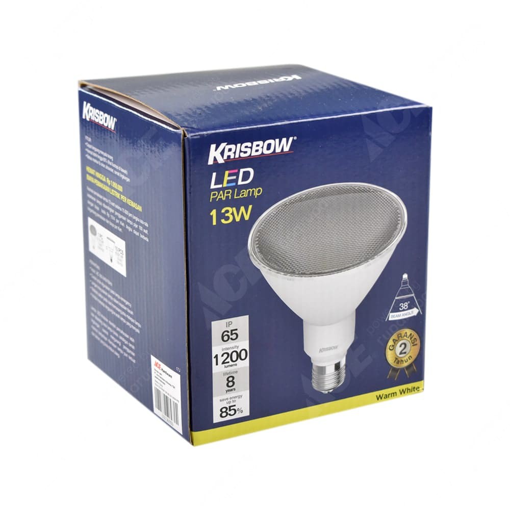Jual LAMPU BOHLAM LED KRISBOW LED PAR LAMP 13W ACE HARDWARE- warm white ...