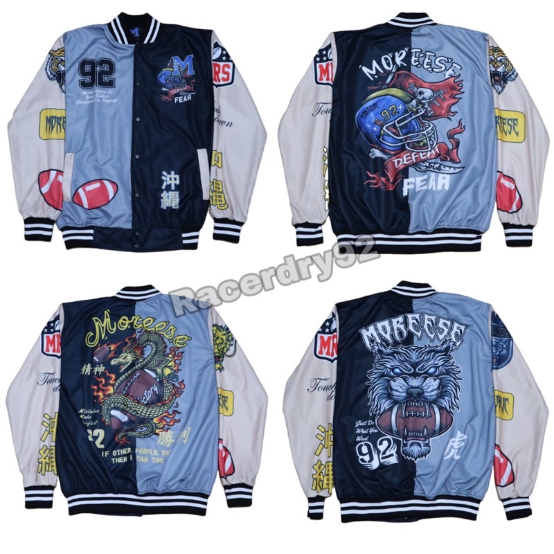 Jual jaket pria Parsity/ Varsity keren/ varsity bisbol/ jaket bisbol ...