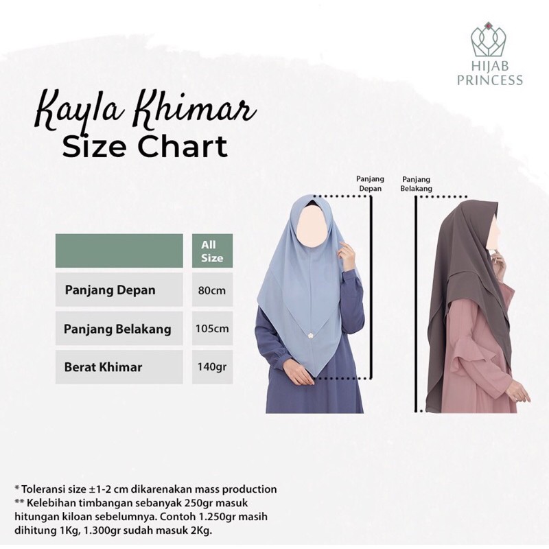 Jual Kayla Khimar Hijab Princess | Shopee Indonesia