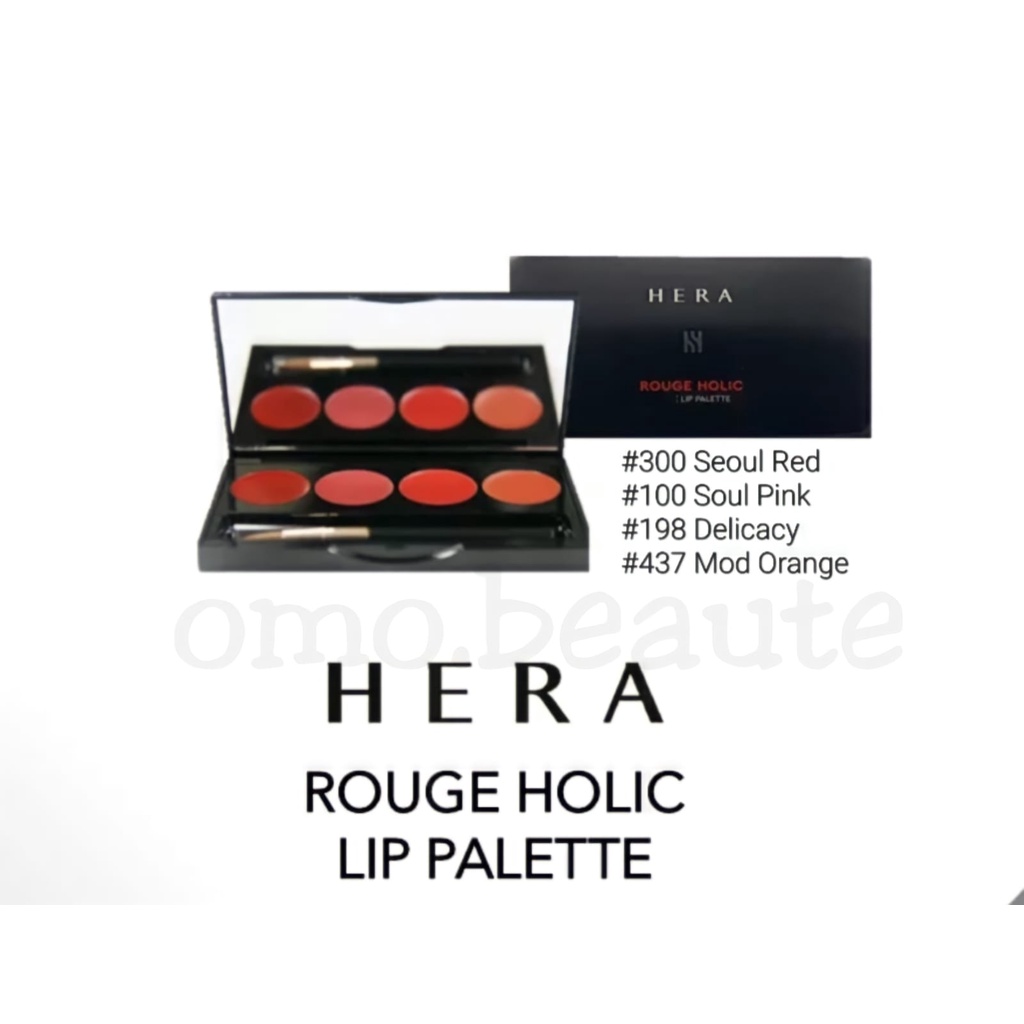 Jual Hera Rouge Holic Lip Palette 4 colours mini | Shopee Indonesia