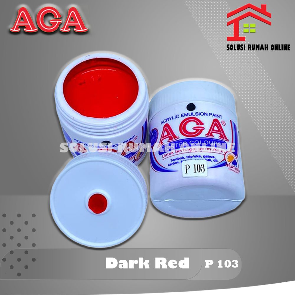 Jual Cat AGA Poster Acrylic / Akrilik / Dekor / Gabus Lukis 100 cc ...