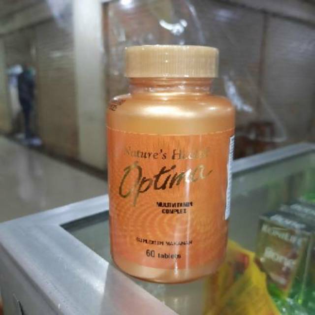 Jual OPTIMA MULTIVITAMIN&MINERAL NATURE'S HEALTH ISI 60 TABLET | Shopee ...