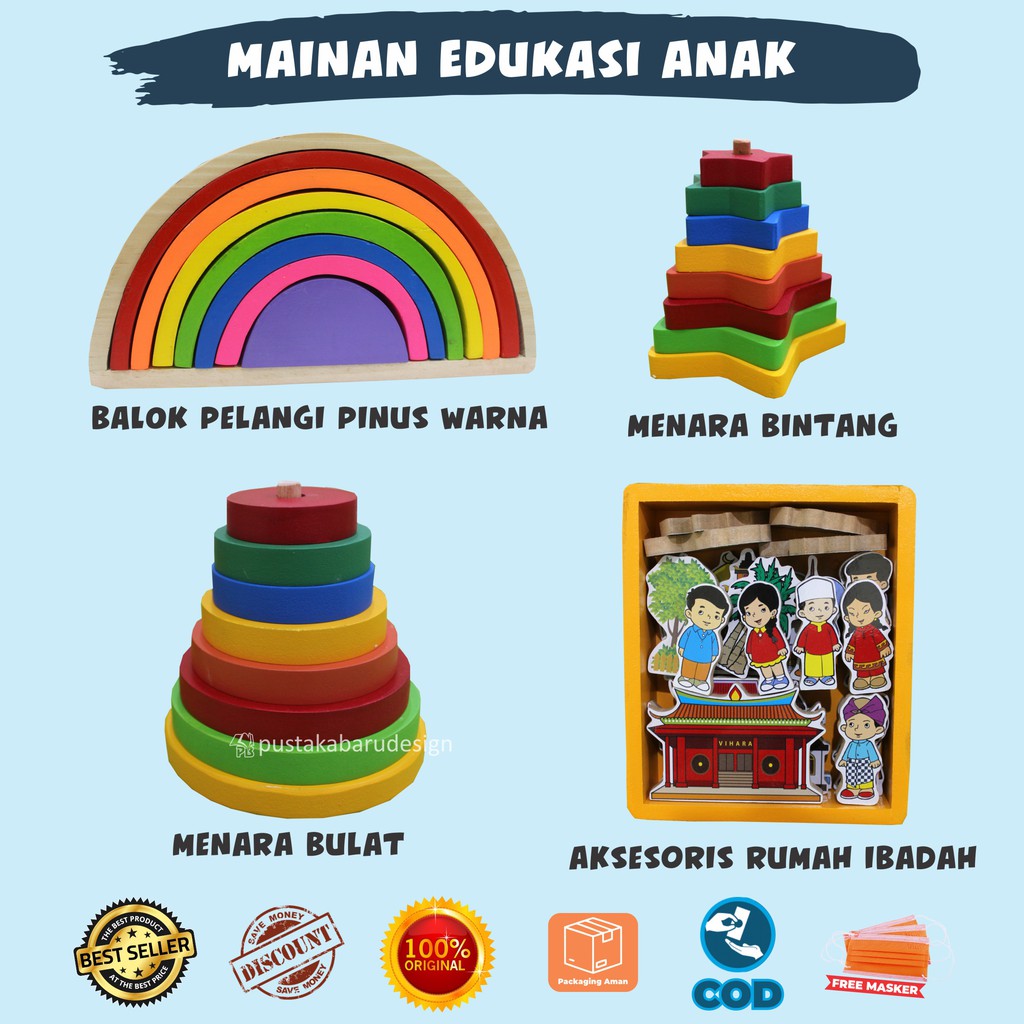 Jual Mainan Edukasi Anak Mainan Peraga TK Paud Puzzle Balok Kayu Balok ... Jual Mainan Edukasi Anak Mainan Peraga TK Paud Puzzle Balok Kayu Balok ...