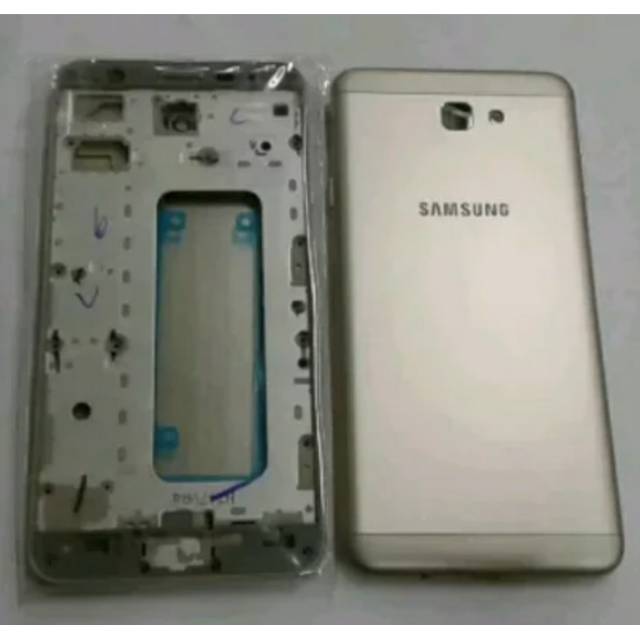 Jual CASSING HOUSING SAMSUNG GALAXY J7 PRIME G610 BACKDOOR FULLSET ...