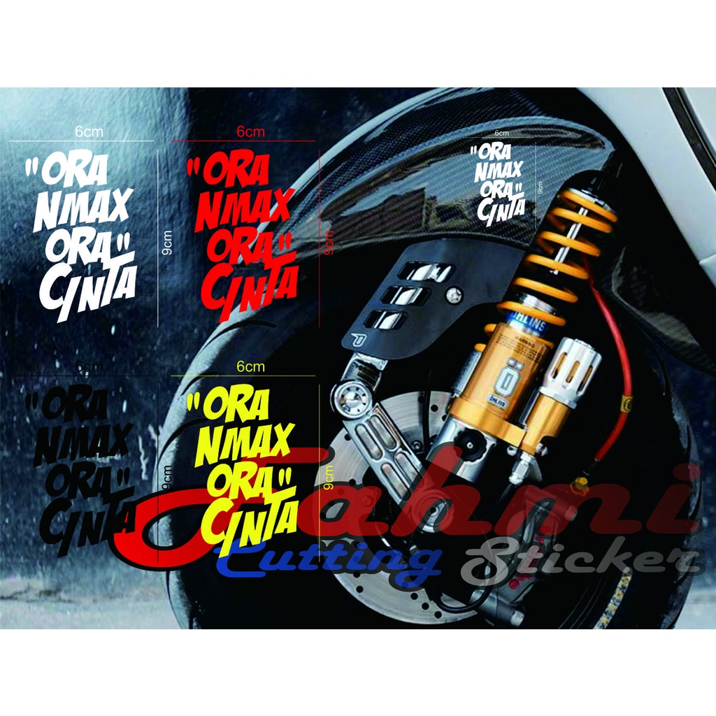 Jual sticker ora nmax ora cinta | Shopee Indonesia