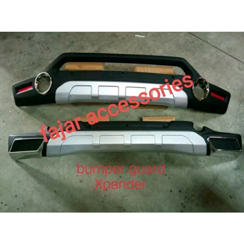 Jual Front rear bumper guard mitsubishi xpander tanduk depan belakang ...