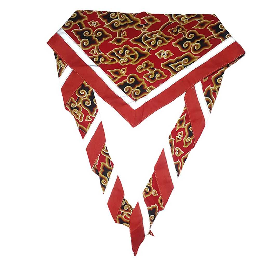 Jual Scraft Pramuka Batik Mega Mendung scarf Menyala skraf Scout Nyala ...