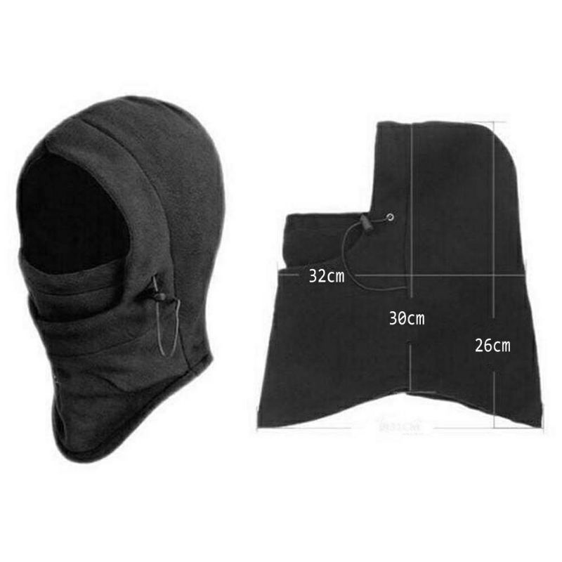 Jual Kupluk Masker Balaclava Multifungsi Ninja Kupluk Polar 6 in 1 Full ...