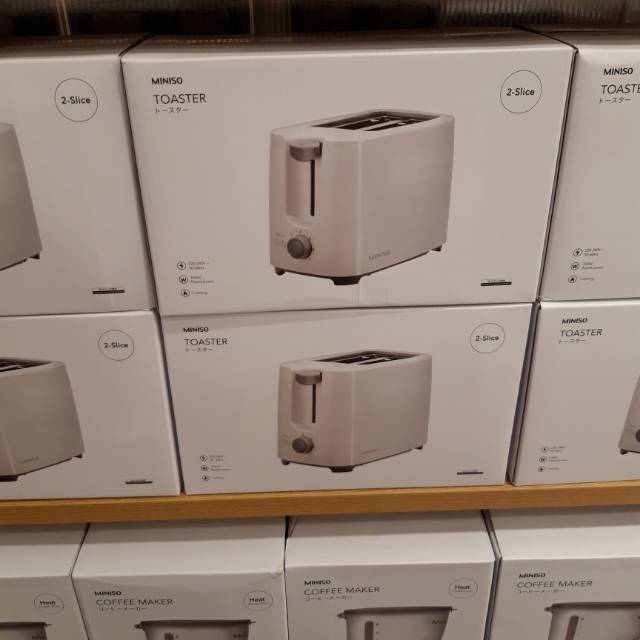 Jual MINISO TOASTER 2 SLICE | Shopee Indonesia