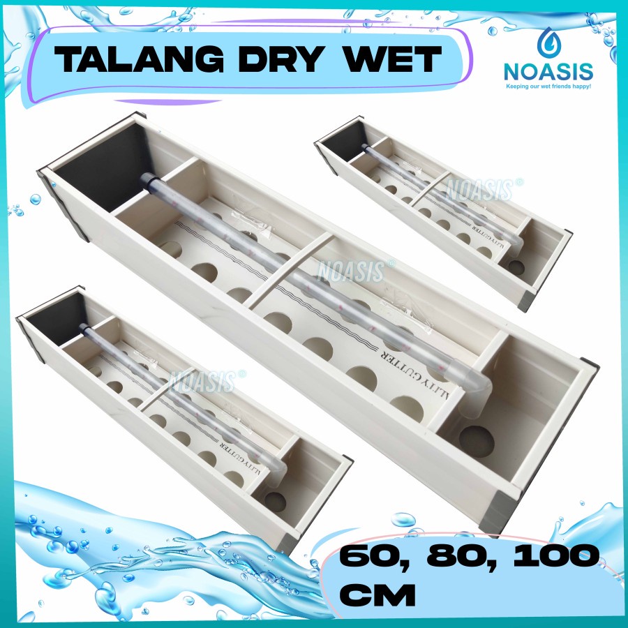 Jual Filter Talang Wet & Dry System Uk 60 70 80 90 100 cm Custom ...