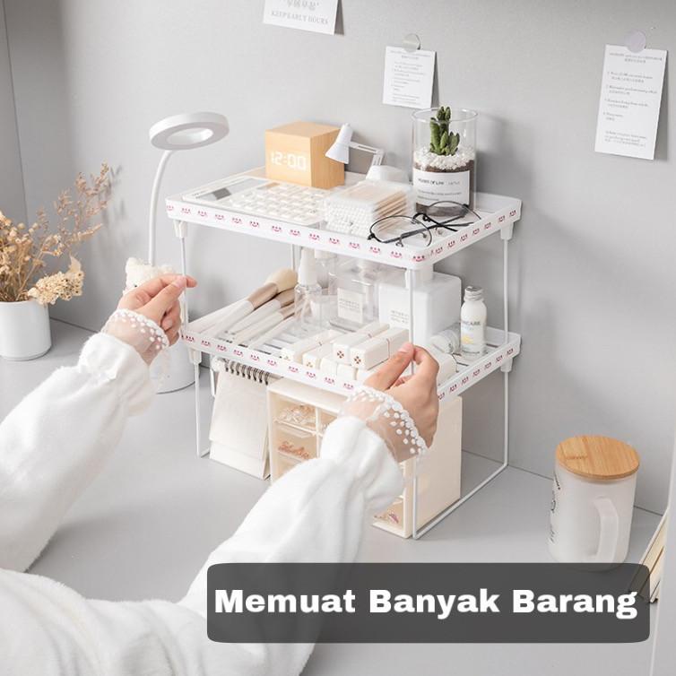 Jual Rak Multifungsi Desain Simple Dekorasi Meja Kerja Belajar Rak ...