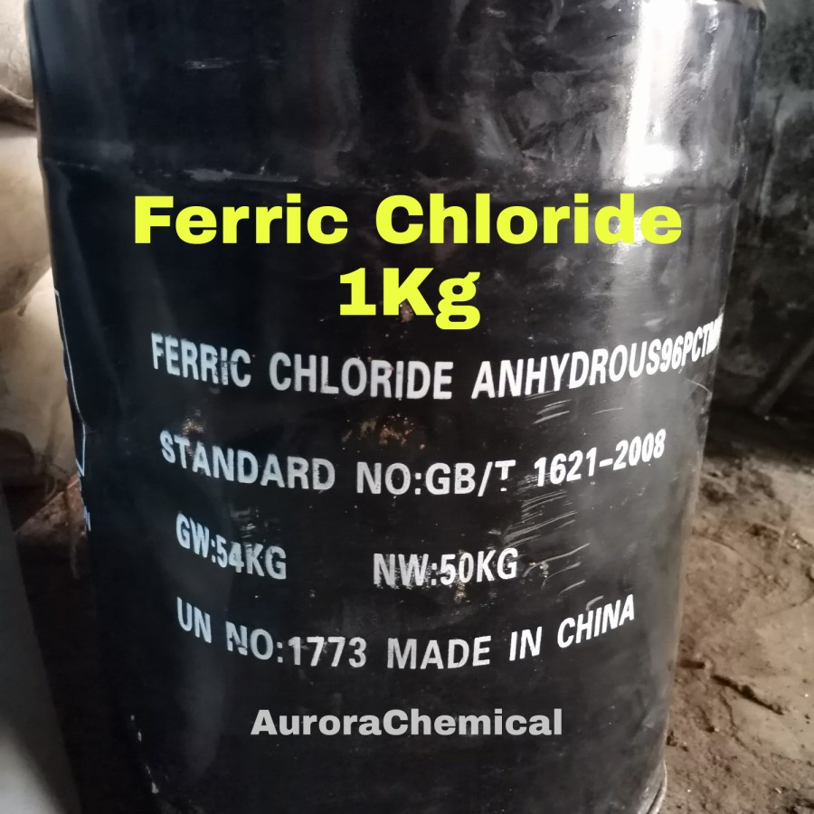 Jual Ferric Chl0ride 1kg Ferit kecil Ferid Klorid Klorida Klorit Feric ...