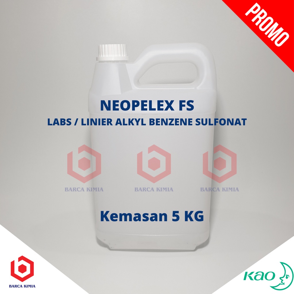 Jual KAO NEOPELEX FS / LABS 5 KG LINIER ALKYL BENZENE SULFONAT | BAHAN ...
