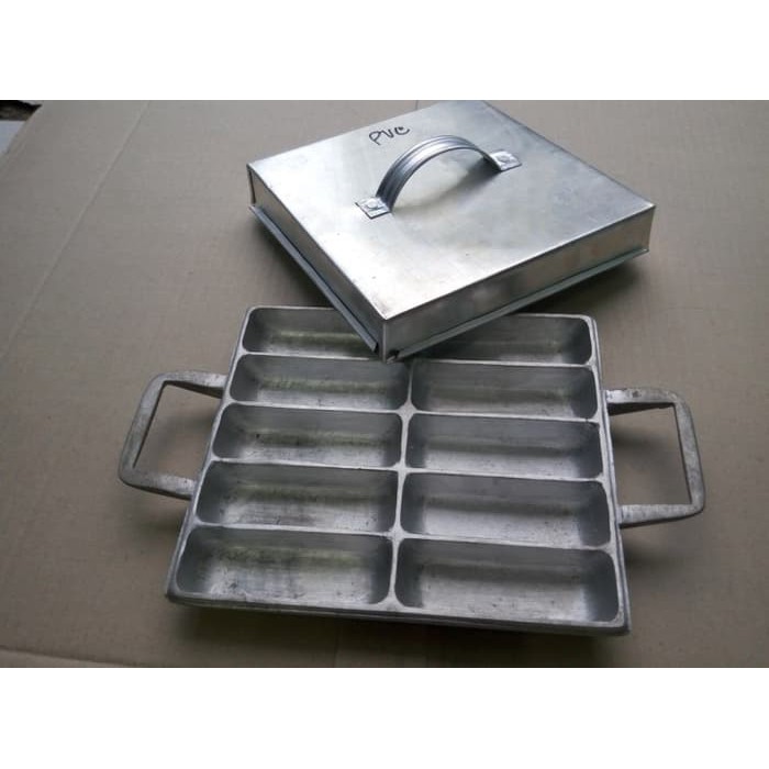 Jual Loyang Cetakan Pukis Pancong Kue Tradisional 10 lubang bentuk ...