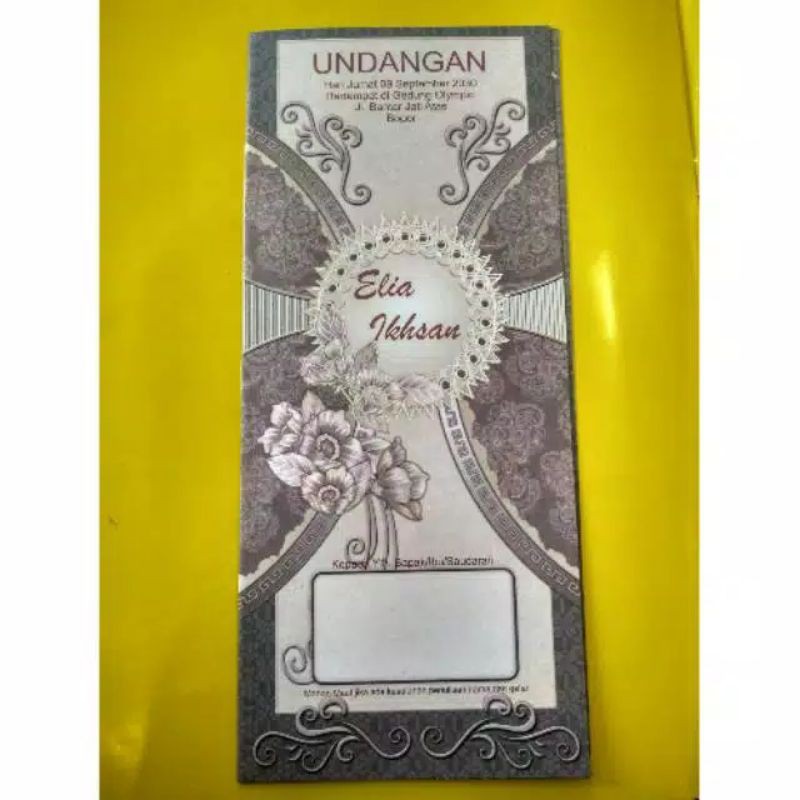 Jual BLANKO UNDANGAN NOMIZU 32/NOMIZU 33/UNDANGAN KAWIN/UNDANGAN NIKAH ...