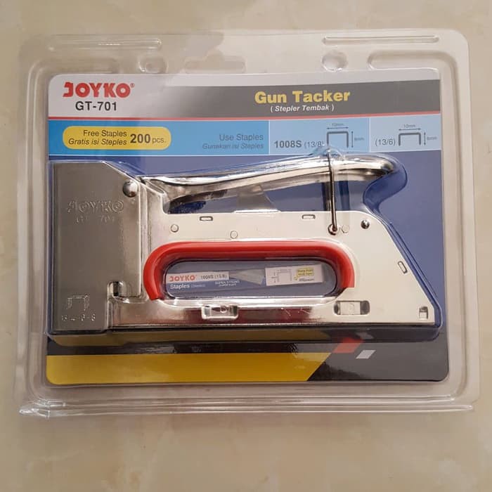 Jual Staples Tembak JOYKO GT701/Stepler Tembak/Gun Tacker/Hecter/Hekter ...