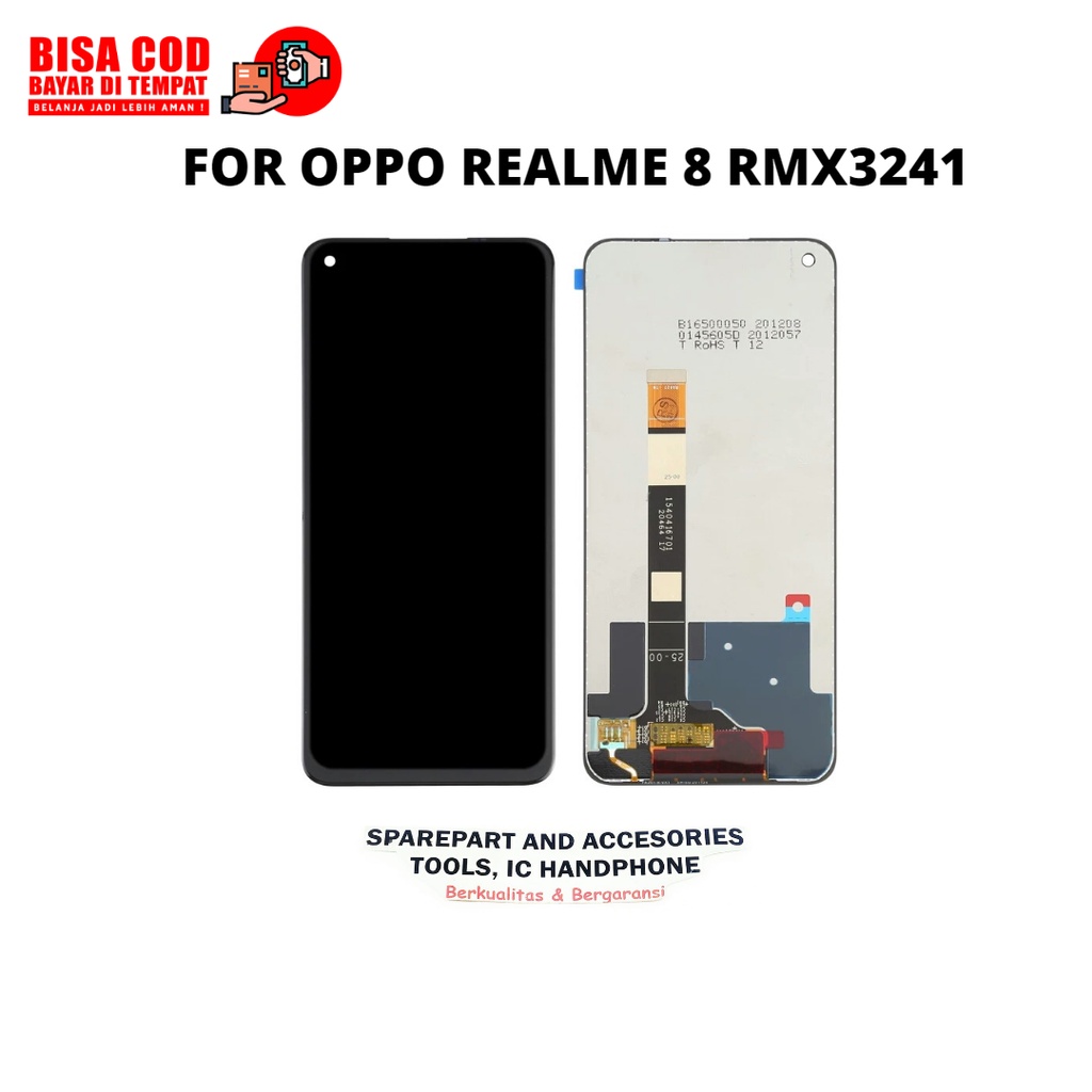 Jual LCD OPPO REALME 8 5G RMX3241 FULLSET TOUCHSCREEN ORIGINAL | Shopee ...