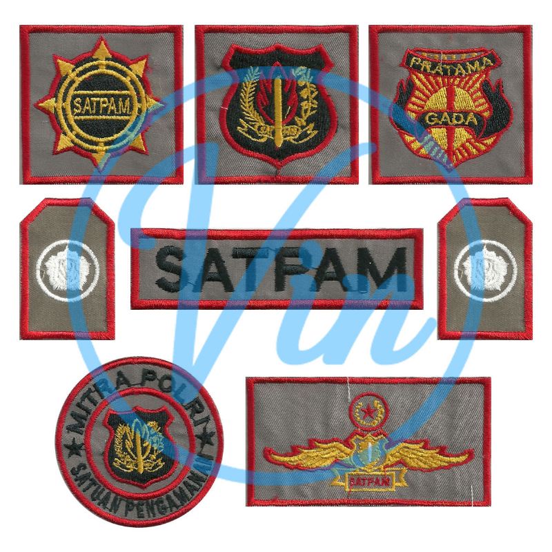 Jual Atribut Satpam Set Bordir Security | Shopee Indonesia