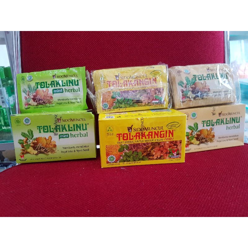 Jual Tolak Angin Cair isi 12 sachet | Tolak Linu Box isi 5 sachet ...