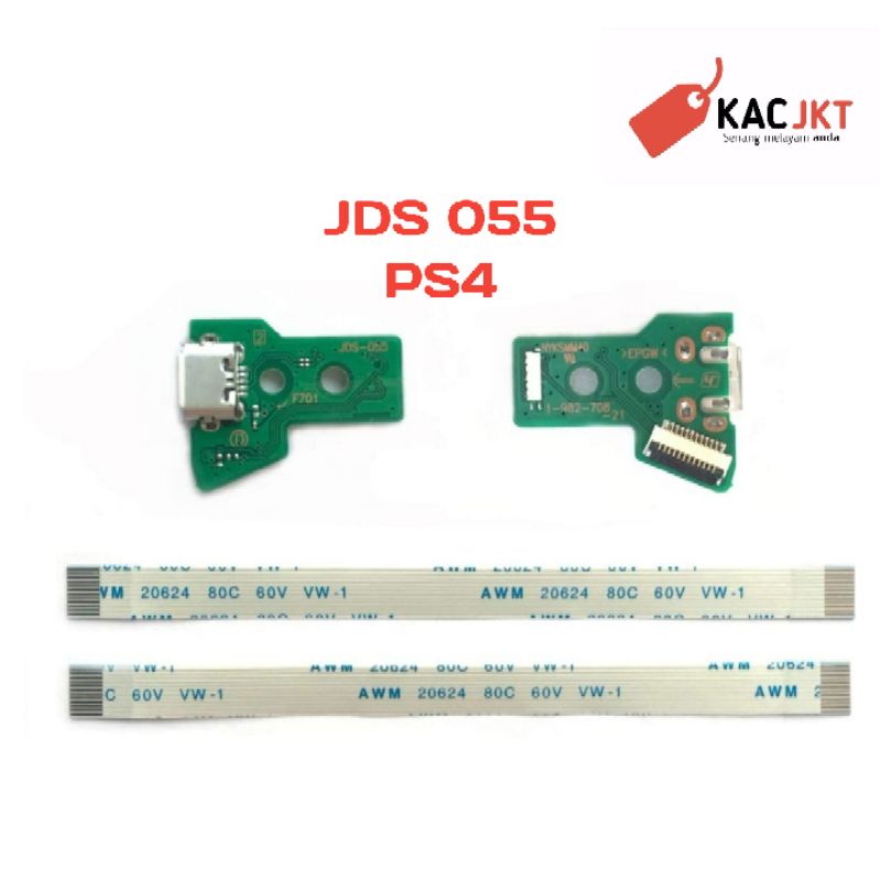 Jual JDS 050 JDS050 BOARD CHARGING STIK PS4 JDS-050 JDS 050 + FLEXIBLE ...