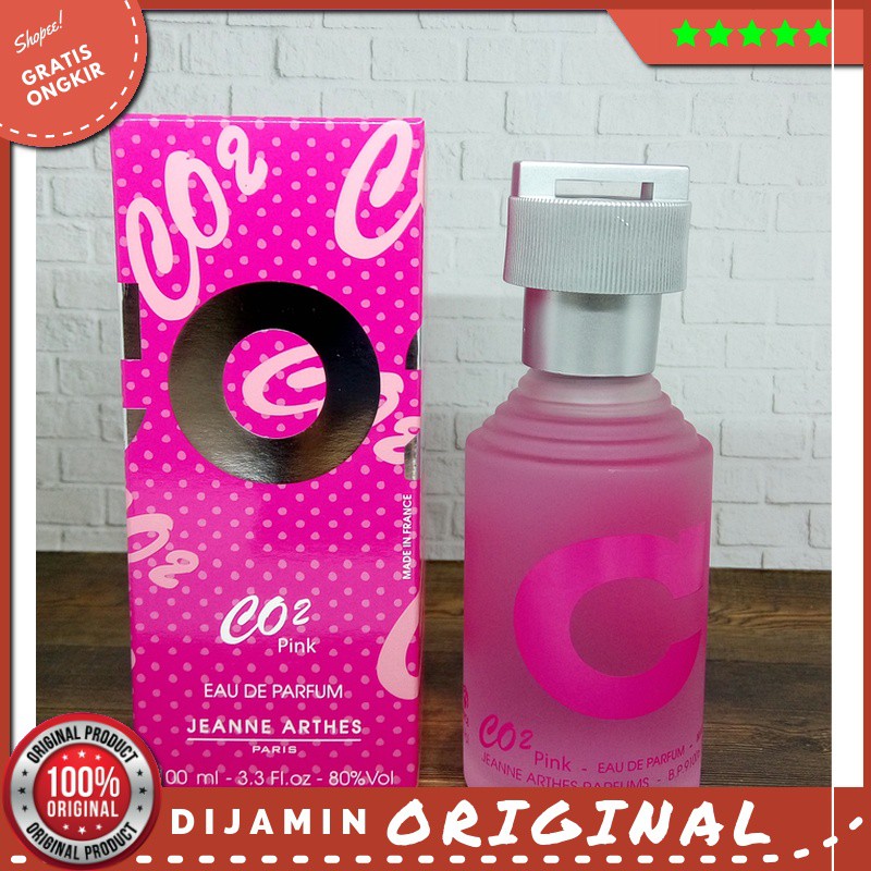 Jual Parfum Original Jeanne Arthes Co2 Pink Edp 100Ml Asli Ori Wangi Enak Elegan Tahan Lama ...