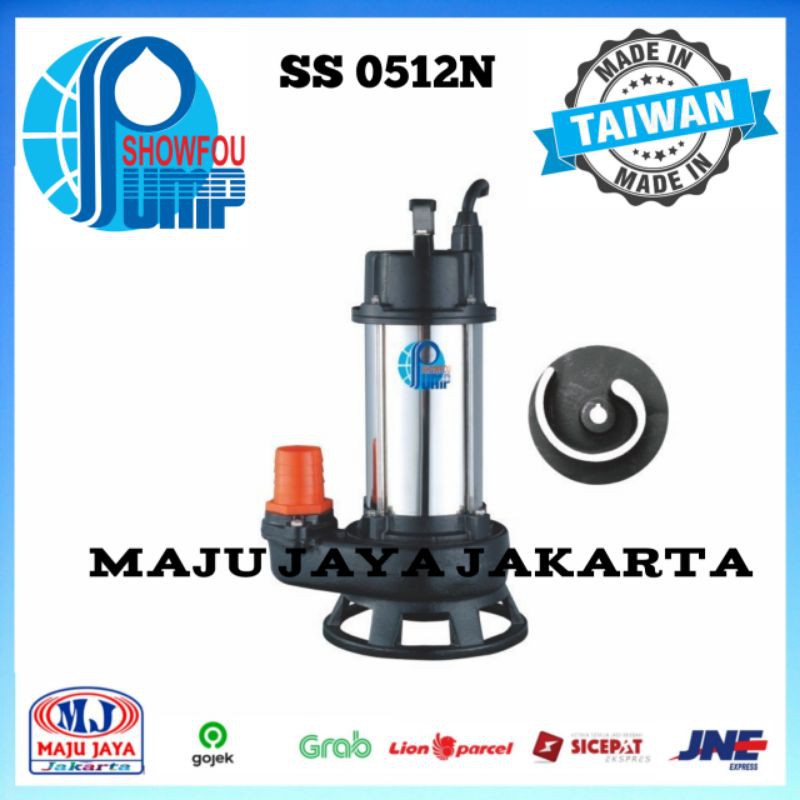 Jual POMPA CELUP AIR KOTOR SHOWFOU SS-0512N 1/2HP POMPA SUBMERSIBLE LIMBAH | Shopee Indonesia