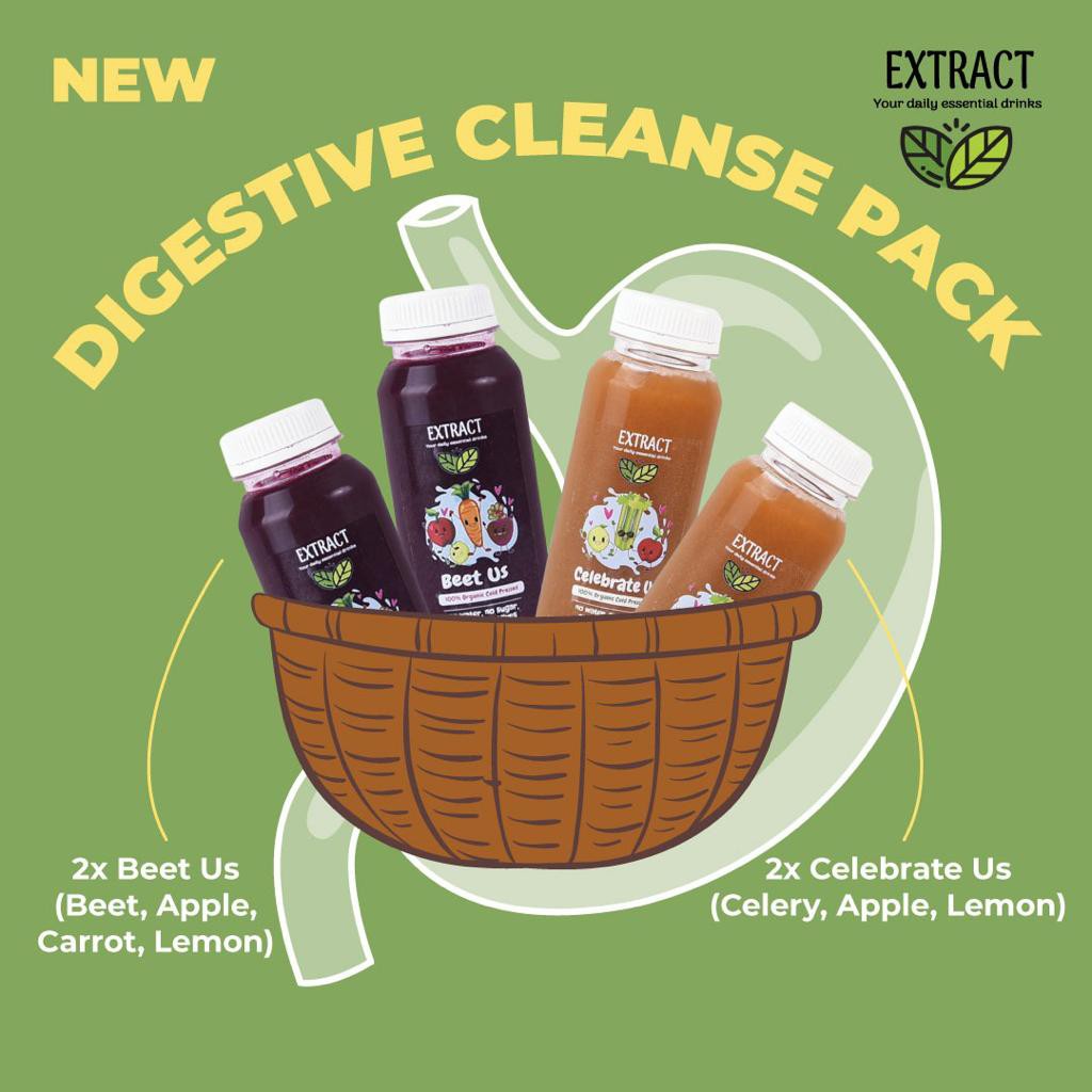 Jual Paket Cold Pressed Juice (Digestive Cleanse Pack) | Shopee Indonesia