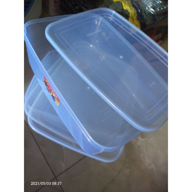 Jual box plastik 3,2L/ kotak makanan plastik/box makanan | Shopee Indonesia