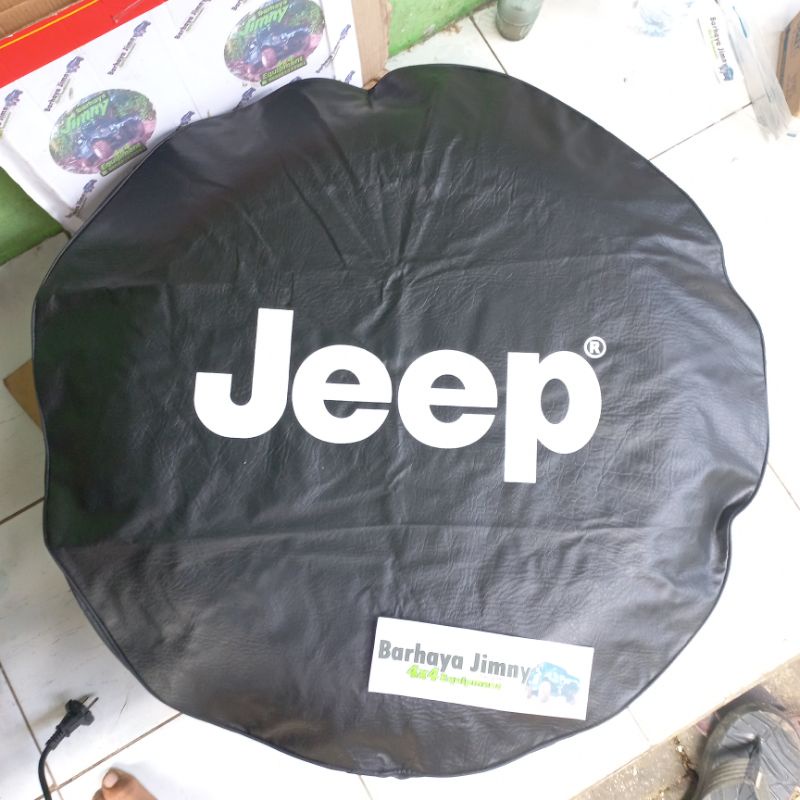 Jual COVER BAN SEREP JEEP KULIT SARUNG BAN STIP KATANA JIMNY ...