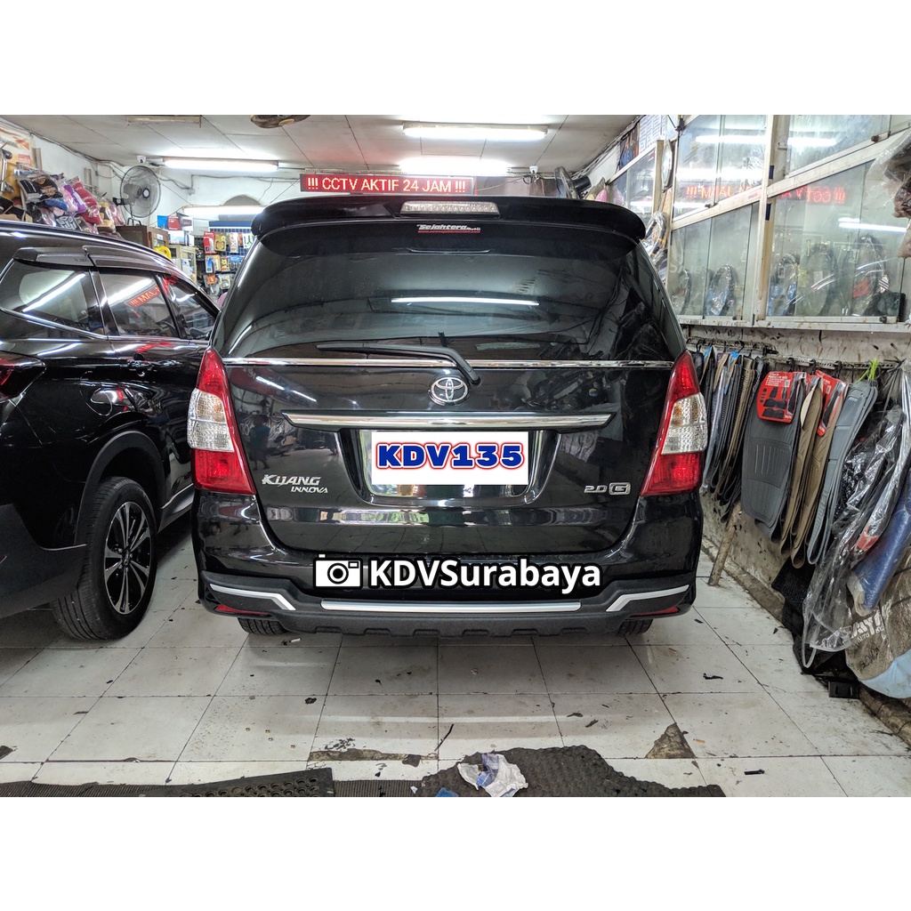 Jual PLASTIK Model Original Bemper Belakang Rear Bumper Grand Innova ...