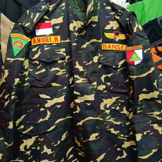 Jual Jaket banser loreng | Shopee Indonesia