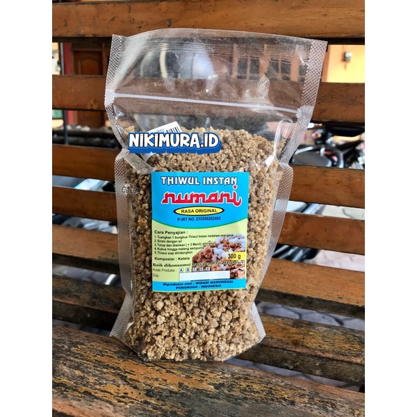 Jual Nasi Tiwul Instan Numani 300gr | Shopee Indonesia