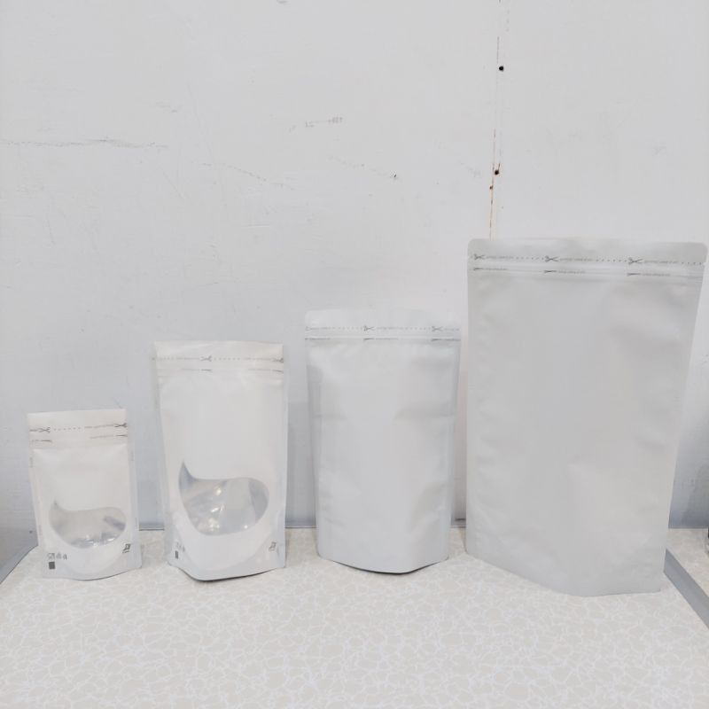 Jual KEMASAN STANDING POUCH 1 PACK ISI 100 - STANDING POUCH WINDOW ...