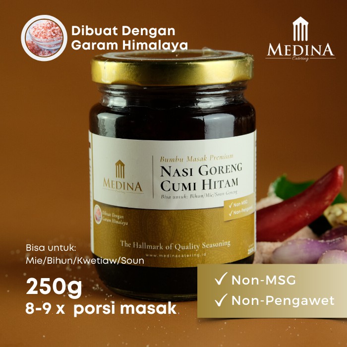 Jual Bumbu Instan Nasi Goreng Cumi Hitam Premium (250gr) - Medina ...