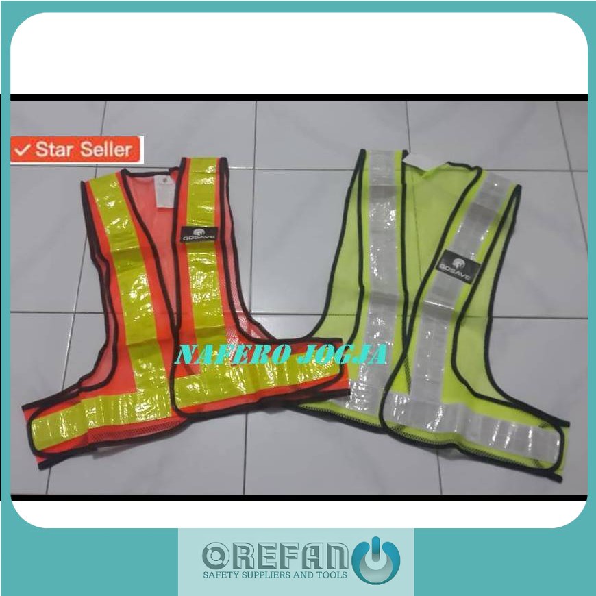 Jual Rompi V Guard Jaring - Safety Vest Scotlite PVC Rompi Proyek ...