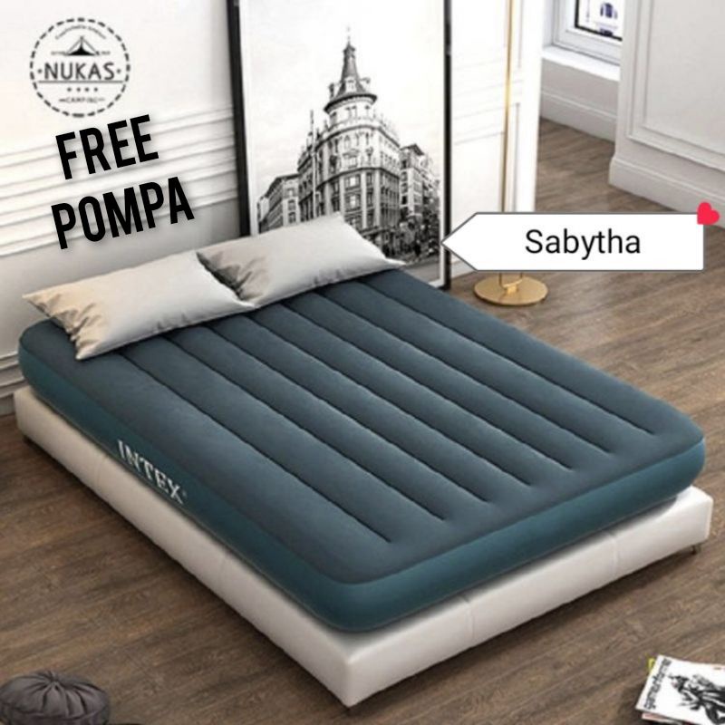 Jual Kasur Angin Durabeam Air bed INTEX # 64761Twin BUILT-IN Foot Pump ...
