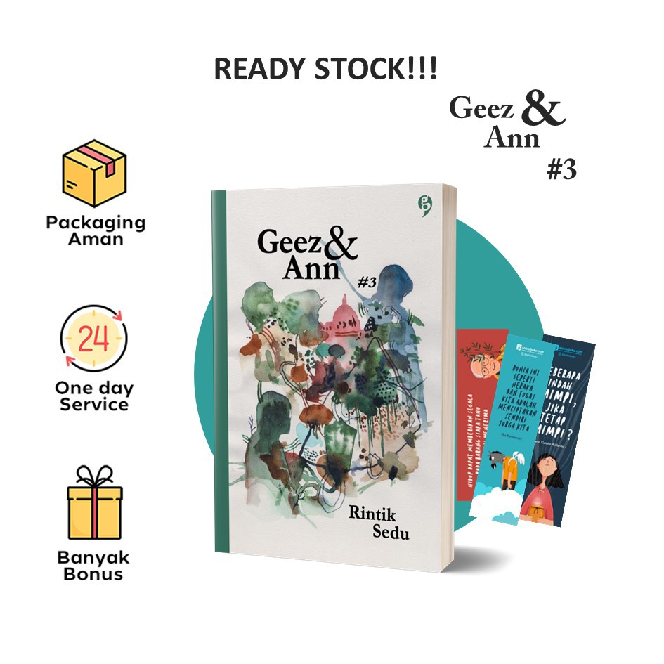 Jual Buku Geez & Ann #3 Rintik Sedu (Gagas Media) | Shopee Indonesia