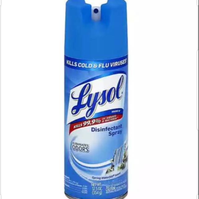 Jual Lysol Disinfectant Spray spring waterfall 354gr | Shopee Indonesia