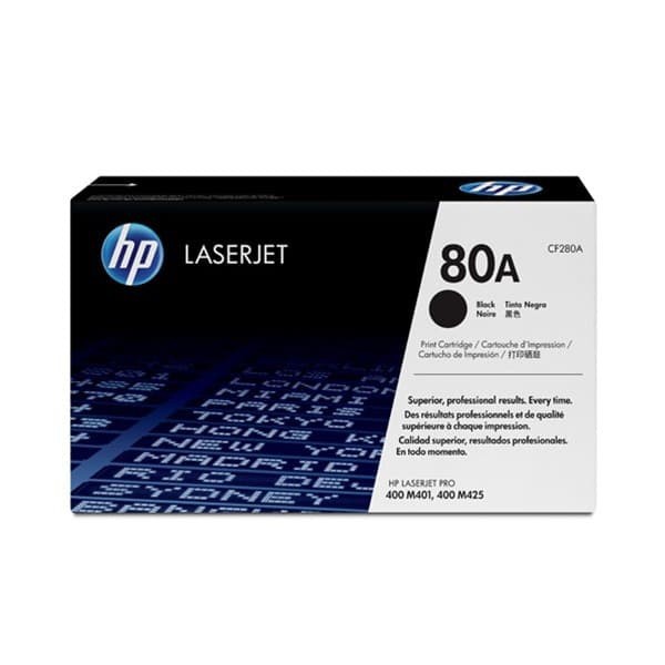 Jual HP Toner 80A Black Original Laser 80 A Cartridge Laserjet (CF280A ...