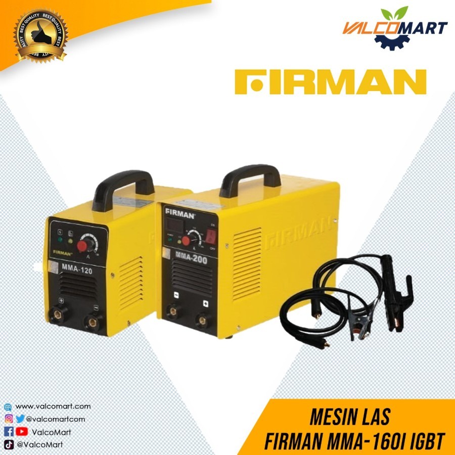 Jual Firman Mesin Las MMA-160i IGBT. Inverter Welder | Shopee Indonesia