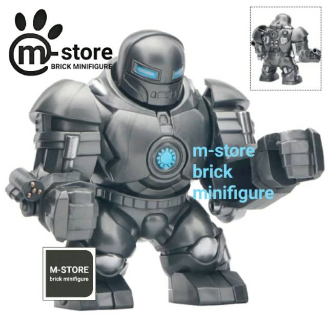 Jual lego iron man ironman iron monger ironmonger obadiah stane big ...